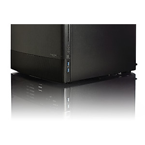 Fractal Design Node 804 No Power Supply MicroATX Cube Case FD-CA-NODE-804-BL, Black