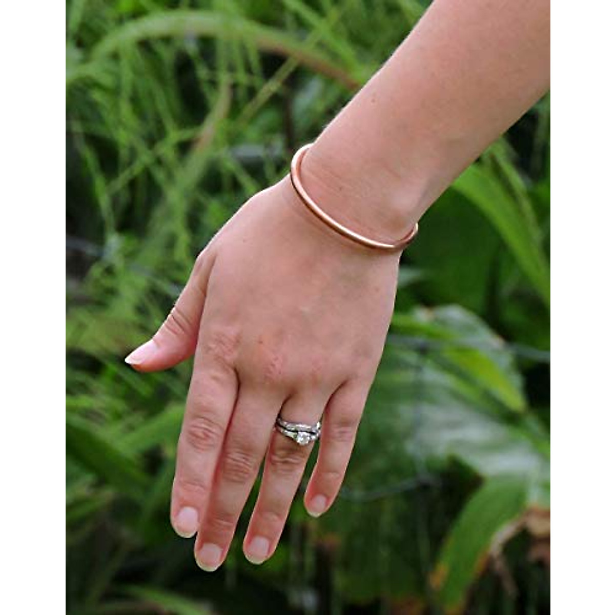 Tibetan Hand Crafted Copper Bracelet from Nepal (11)