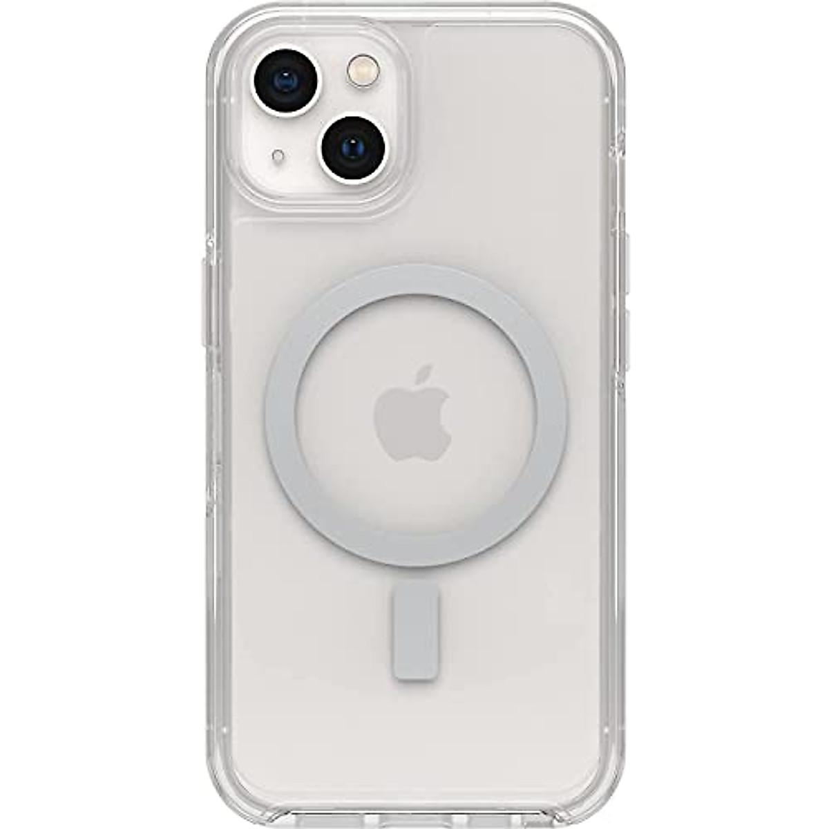 OtterBox Symmetry Case with MagSafe for iPhone 13 (NOT Mini/Pro/Pro Max) Non-Retail Packaging - Clear - Antimicrobial