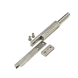 Simple Woodturning Tools Carbide Simple Parting Grooving Tool for Wood Turning Lathe, Re-sharpenable (with 17" Interchangeable Handle with Foam Grip), USA Made