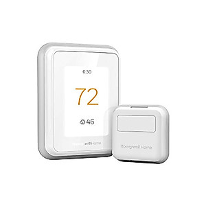 Honeywell Home T9 WiFi Smart Thermostat with 1 Smart Room Sensor, Touchscreen Display, Alexa and Google Assist