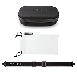 SMITH Embark Sunglasses – Performance Sports Sunglasses with Removable Side Shields for Skiing, Snowboarding & More – For Men & Women – Matte Black + Copper Blue Mirror ChromaPop Photochromic Lenses