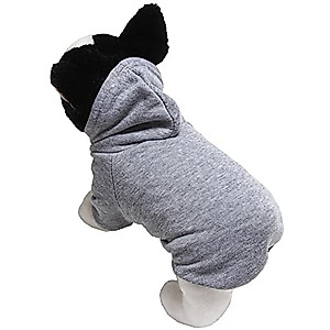 Pet Clothes for Small Dogs Tutu Pullover Sweater Winter Dog Costumes Sweater Warm Christmas Sweaters for Small Pet Clothing Pet Solid Pullover for Medium Dogs Male