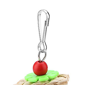 Parrot Chew Foraging Toys Bird Claim Toy Pet Stand Rop for Birds Macaw African Grey Budgie Parakeet Cockatiels Conure