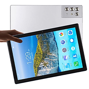 Dilwe S30 pro 2 in 1 Tablet 10.1 Inch, Android 12 Tablet with Keyboard Case, 8GB RAM 256GB ROM Octa Core CPU,4G LTE Call Tablet, Dual Carema WiFi BT Tablet PC