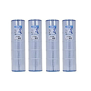 Unicel C-7489-4 Pool, Spa or Hot Tub Filter Cartridge, 4 Pack, White