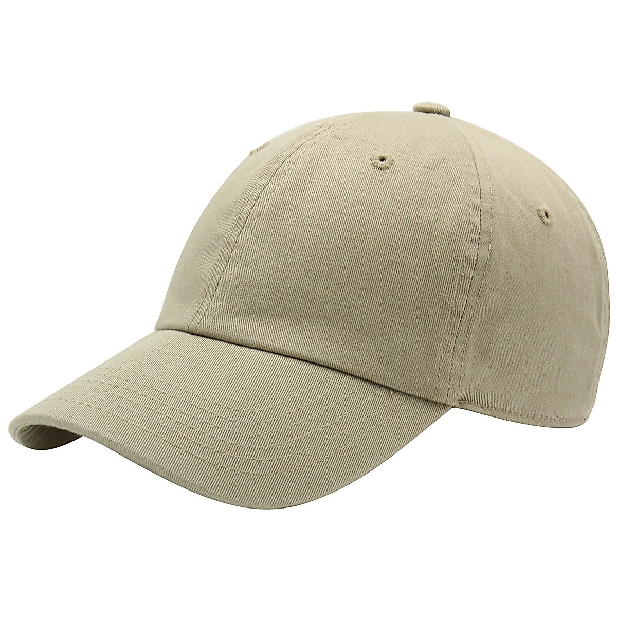 Baseball Cap for Men Women - Cotton Classic Dad Hat, KHK Khaki
