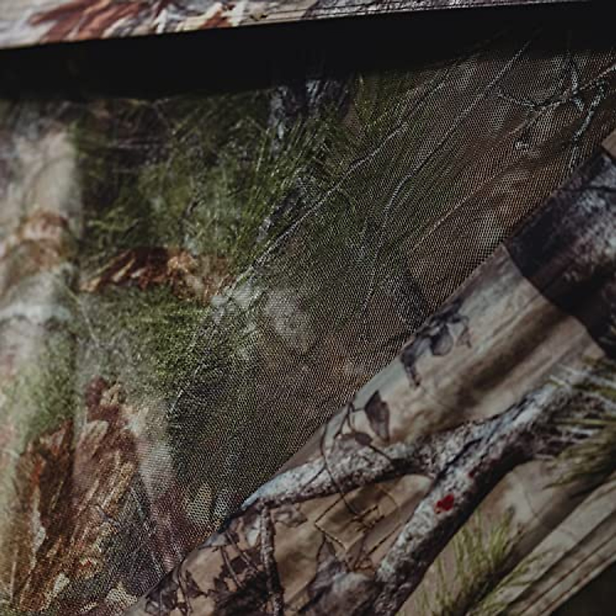 Barronett Blinds Radar™, Portable Hunting Blind, Pop-Up Hub Blind, Zipperless Windows, Lightweight, 2-Person, Bloodtrail Backwoods, 67” x 71” x 71”
