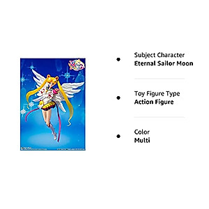TAMASHII NATIONS - Pretty Guardian Sailor Moon Sailor Stars - Eternal Sailor Moon, Bandai Spirits S.H.Figuarts Action Figure