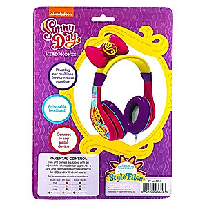 Sunny Day Headphones for Kids with Built in Volume Limiting Feature for Kid Friendly Safe Listening