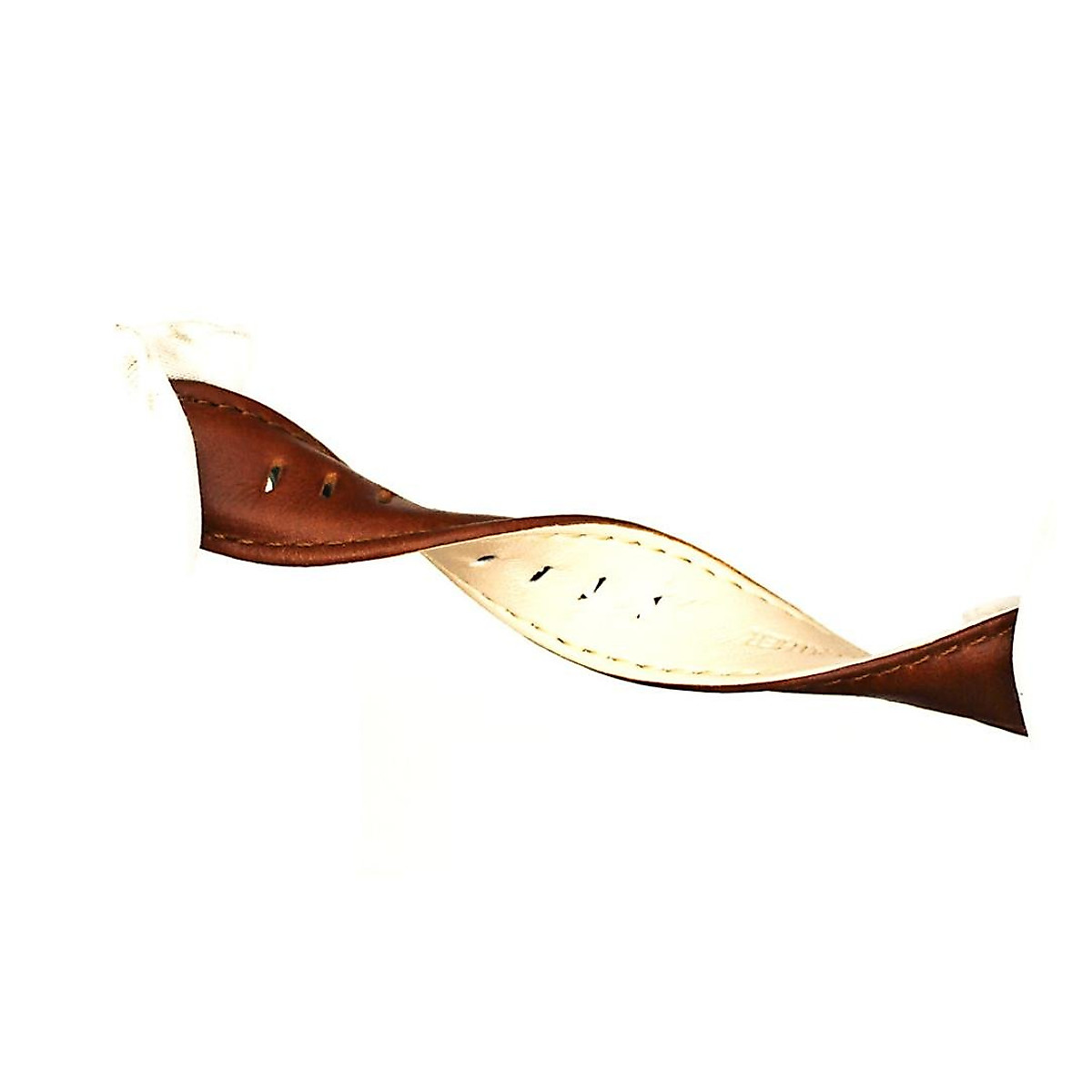 FimKaul 20mm Genuine Leather Watch Strap, Quick Release Strap Dark Brown Replacement WatchBand (Black)