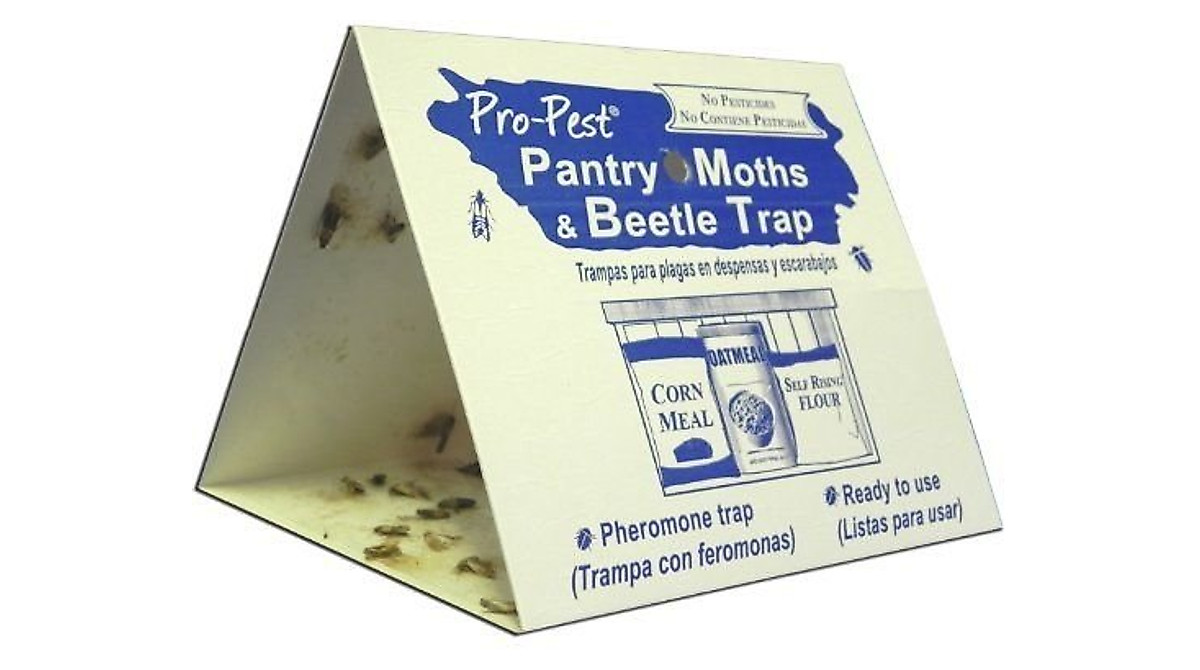 Pro-Pest Pantry Moth Traps - 8 Pre-baited Non-toxic Pest Control
