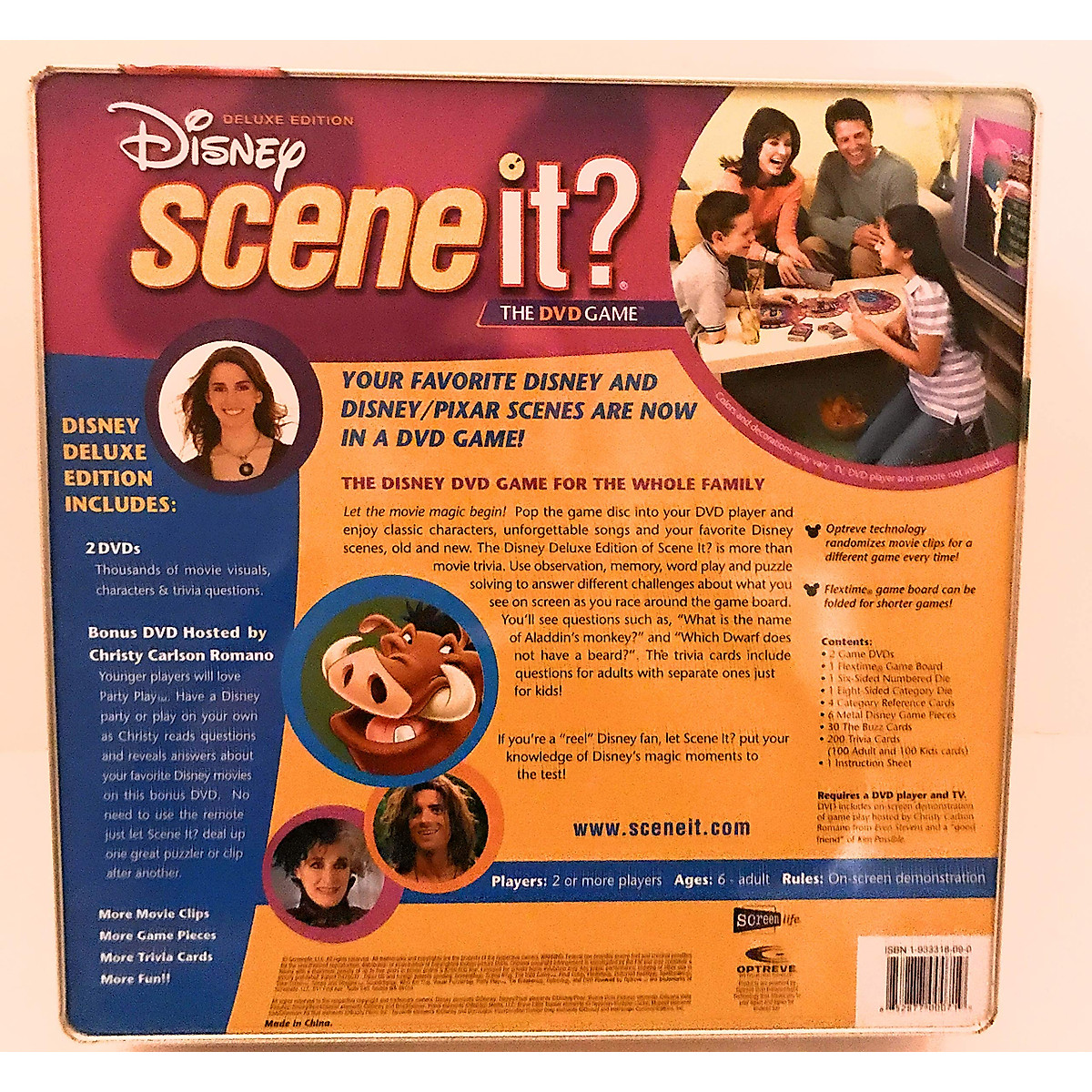 Scene It? Deluxe Disney Edition DVD Game