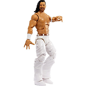 Mattel WWE King Nakamura Elite Collection Action Figure, 6-inch Posable Collectible Gift for WWE Fans Ages 8 Years Old &amp; Up