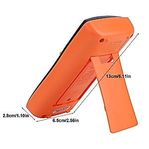 Yosooo ANENG AN8008 True-RMS Digital Multimeter AC DC Voltage Ammeter Current Ohm Meter Test Diodes Transistors Temperature Red