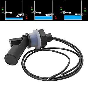 Gump's grocery Water Level Sensor Horizontal Liquid PP Side Mount Float Switch for Pool AA