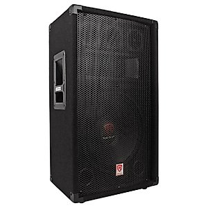 Rockville RSG12.4 12" 3-Way 1000W 4 Ω Passive DJ/Pro Audio PA Speaker, Black