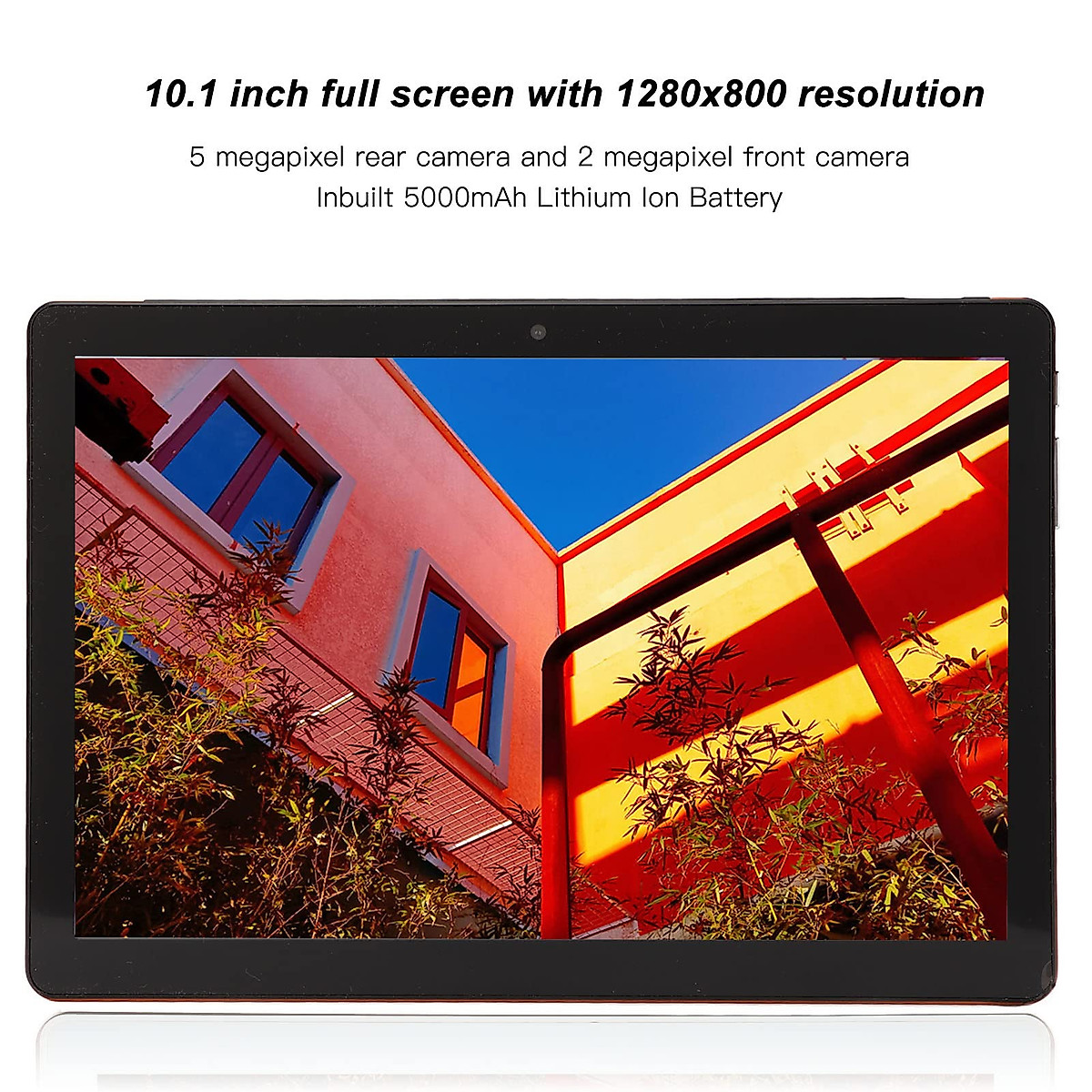 LBEC 10.1 Inch Tablet, HD Tablet 100240V Dual SIM Dual Standby for Home (US Plug)