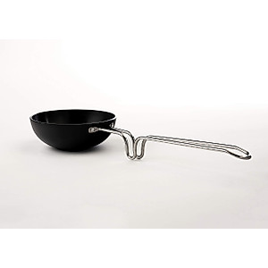 Vinod Hard Anodized Tadka Pan (Large), 3.25 mm thick