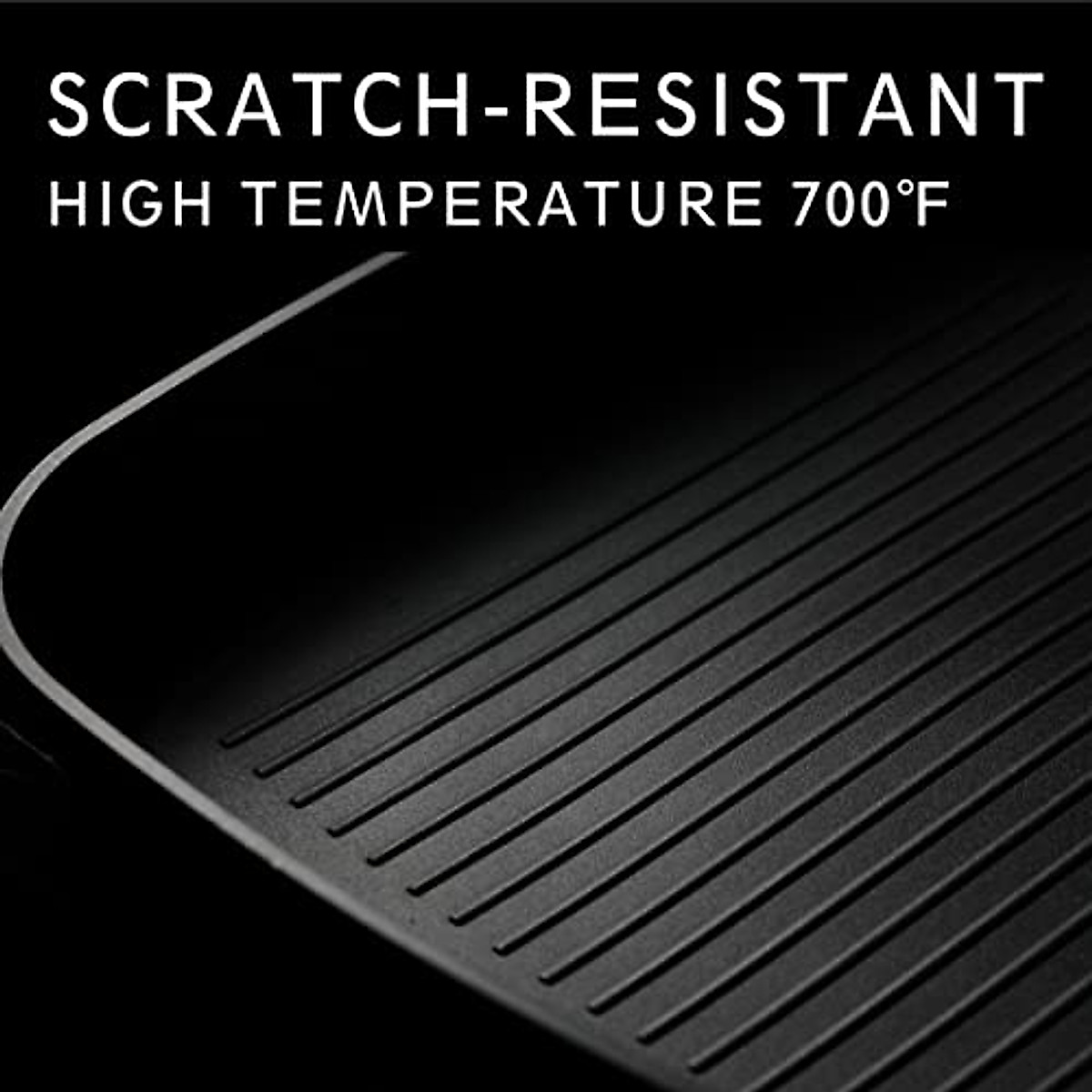 MSMK 11 Piece Induction Pots and Pans Cookware Set, Each Ridge Nonstick, Oven Safe to 700 ℉, PFOA Free Non-Toxic