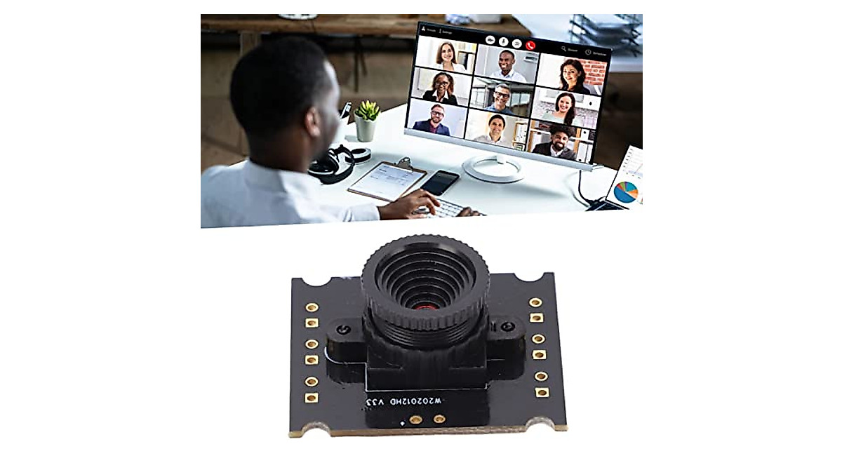 USB2.0 Webcam Module, MJPEG Format Multifunctional 1MP 3.0mm Camera ...