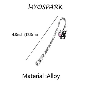 MYOSPARK Cow Bookmark Cow Lover Gift Cute Cow Bookmark Gifts for Cowgirl Farm Animal Lover Book Lovers Bookworm (Cow Bookmark)