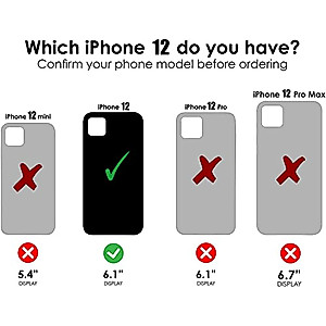 DUOQLIAN iPhone 12 Case,Designed for iPhone 12 Case Cool Phone Case Shockproof Protective iPhone 12 Case for Men Women Boys Girls