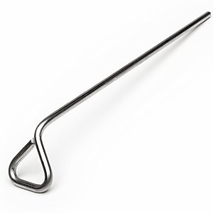 SP Bel-Art Bacterial Cell Spreader for 9cm Plates; Stainless Steel, 1.0 in. Wide Spreading Bar (F37736-0009)