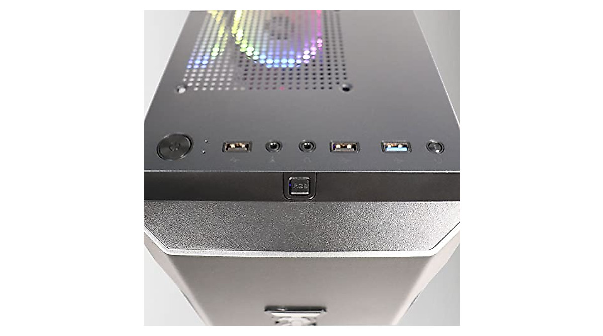 ViprTech Whiteout Gaming PC Desktop Computer - AMD Ryzen 5 5600G (12 ...