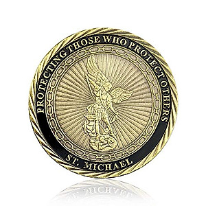 U.S. FBI Challenge Coin Collection St Michael Law Enforcement Coin Military Gift.