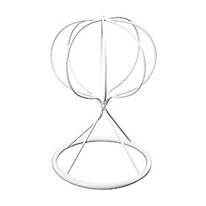 UPKOCH Hat Holder Tabletop Hat Stands 1PC Practical Hat Display Rack Decorative Metal Hat Rack Hat Storage Rack (White) Freestanding Black Metal Hat Rack Desktop Stand