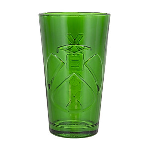 Paladone Green Xbox Shaped Glass