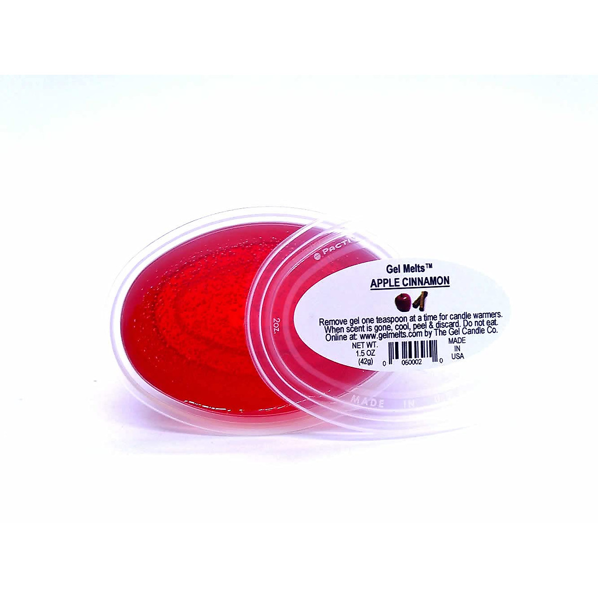 Harvest Set Of 3 Aroma Gel Melts™ GEORGIA PEACH, APPLE CINNAMON, CRANBERRY CHUTNEY Gel Wax For Warmers And Burners By The Gel Candle Company PEEL, MELT AND ENJOY