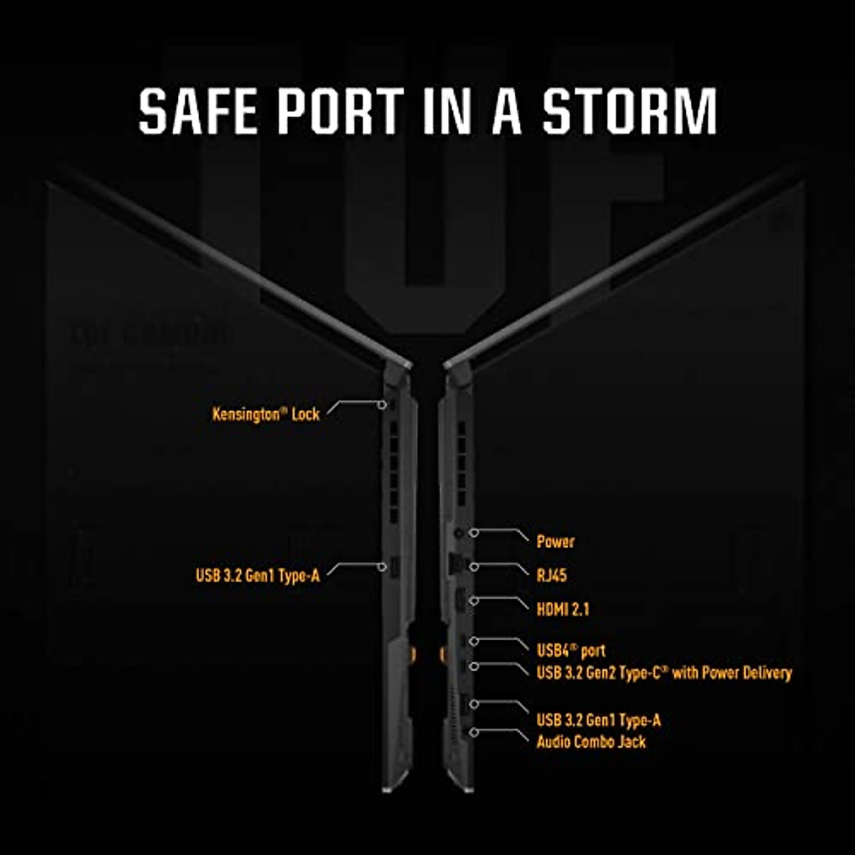ASUS TUF Gaming A15 (2023) Gaming Laptop, 15.6” FHD 144Hz, 100% sRGB Display, GeForce RTX 4050, AMD Ryzen 7 7735HS, 16GB DDR5, 1TB PCIe SSD, Wi-Fi 6E, Windows 11, FA507NU-DS74,Mecha Gray