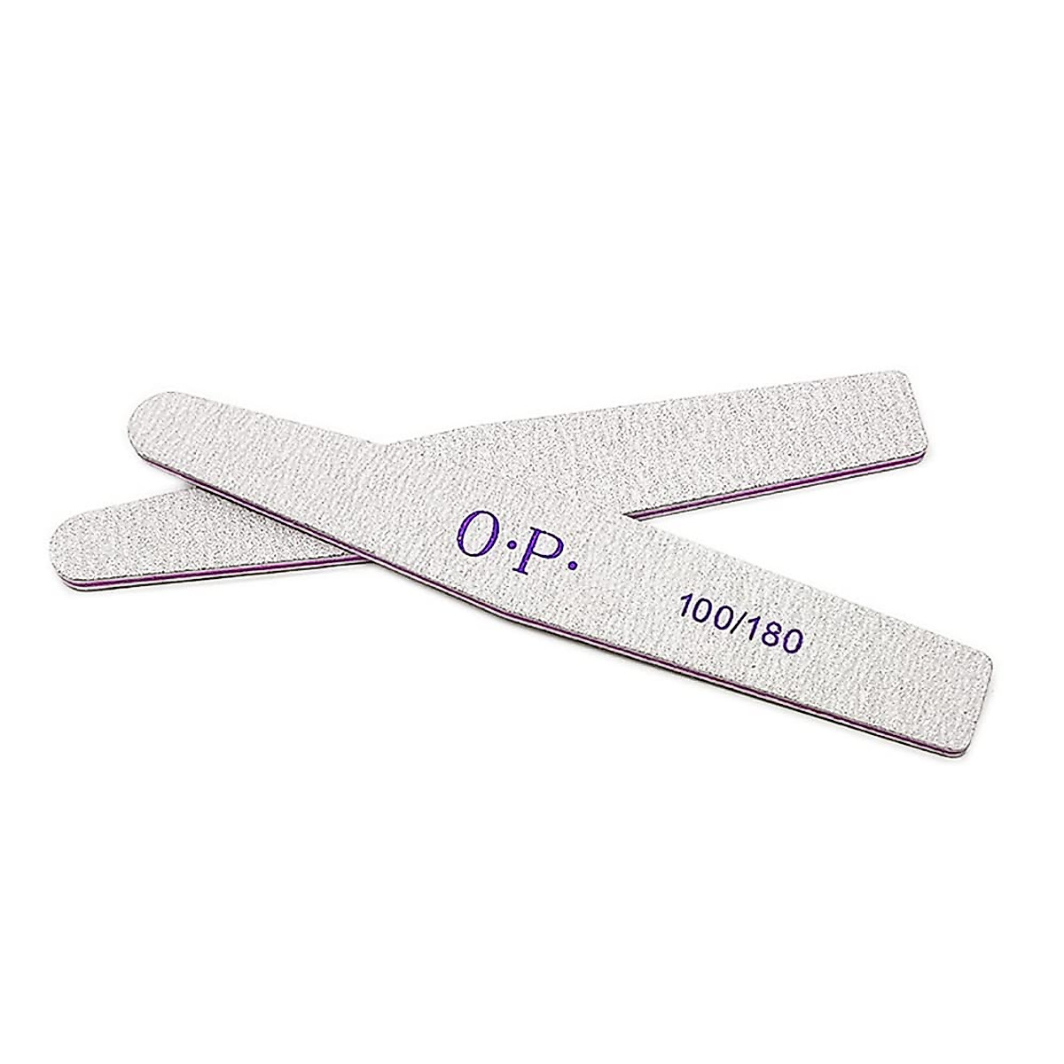 10 Pcs Emery Board Nail Files Double Sided Fingernail Files Professional Grit Natural Nails File Manicure Pedicure Tools for Salon Home Use