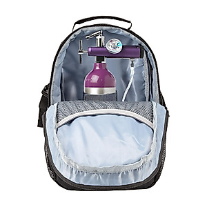 Oxygen Tank Backpack, Portable Oxygen Cylinder Carrying Bag, Ideal for Daily Basis, Shopping, Travel, Fits for Tank Size M2, M4/A, ML6, M6/B, M7, M9/C,