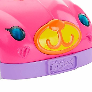 Barbie Chelsea Toy Car Set with Bear-Themed Convertible & Teddy Bear Accessory, Blonde Small Doll Wears Removable Skirt & Shoes