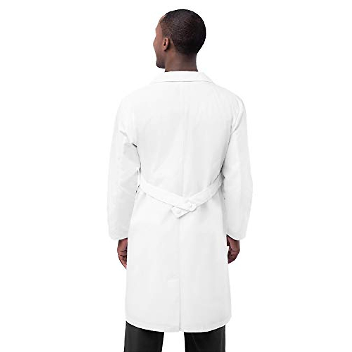 Adar Universal Unisex Lab Coats - Classic 39" Lab Coat - 803 - White - 34