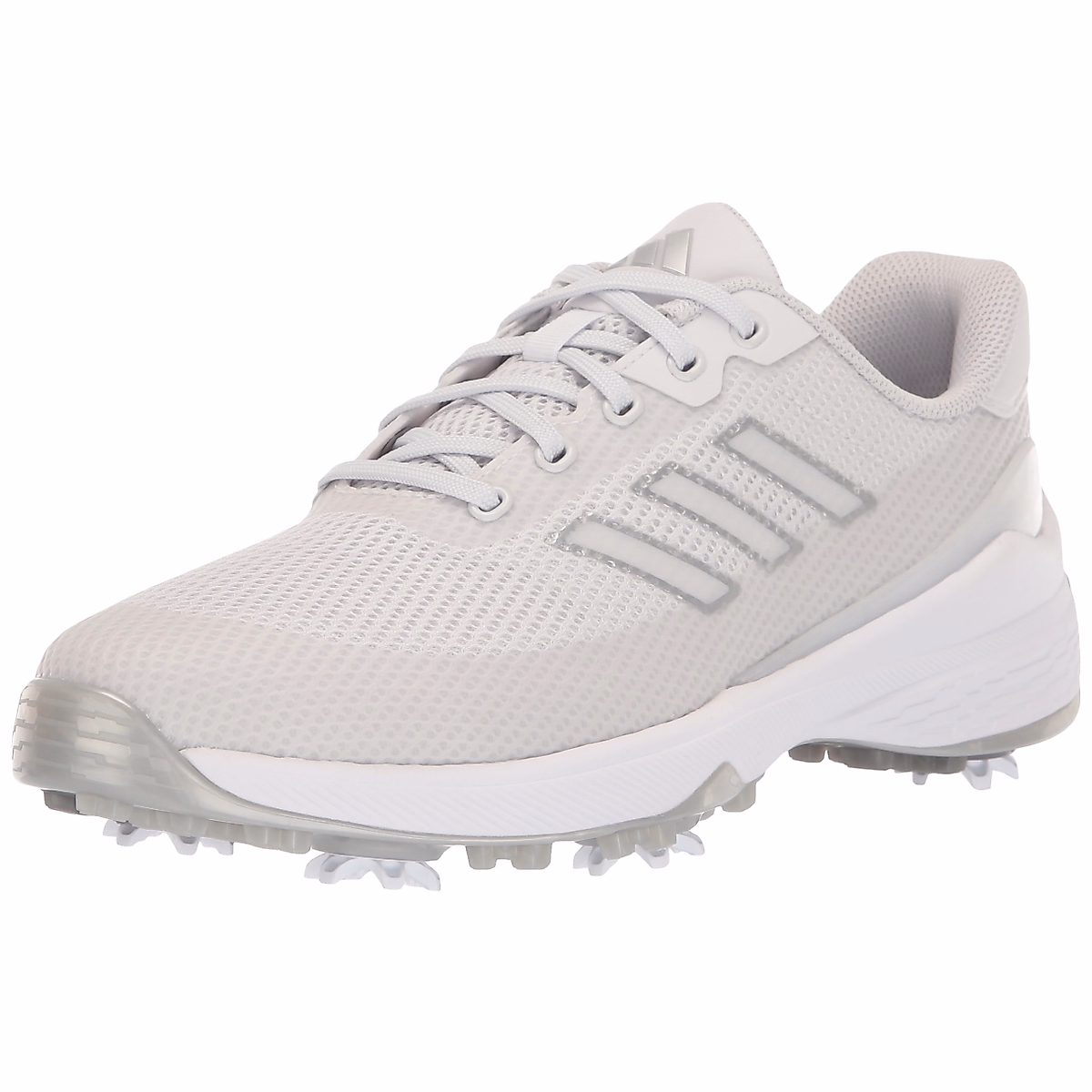 adidas Men's ZG23 Vent Golf Shoes, Dash Grey/Footwear White/Silver Metallic, 10.5
