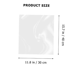 SOLUSTRE 100pcs Shrink Film Shrink Plastic Bags for Packaging Shrink Film Wrap Shrink Sealer Bags Plastic Sealer Machine Transparency Film Shrink Wrap Bags Packaging Bag Shrink Bag Soap Pof