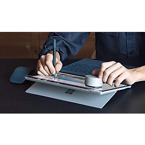 Microsoft Surface Pen for Surface Pro 7 Pro 6 Surface Laptop 3 Surface Book 2 Laptop 2 Surface Go Studio 2 Pro 5 Pro 4 4096 Pressure Points Rubber Eraser Bluetooth 4.0 Platinum
