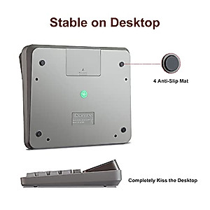 Comix Desktop Calculator, Large Computer Keys, 12 Digits Display, Champaign Gold Color Panel, C-2735