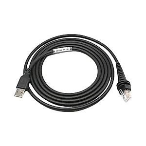 3Meter Long Barcode Scanner USB Cable for 1250G/1900G/1300G/1200G/1202G Enhances Performances Easy Connection