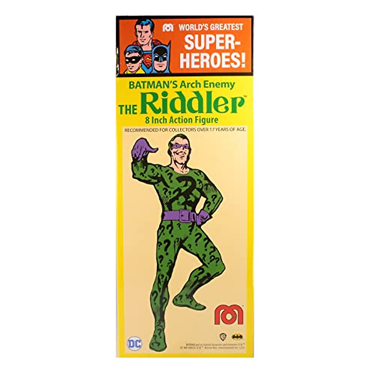 Mego DC Riddler 50th Anniversary 8-Inch Action Figure
