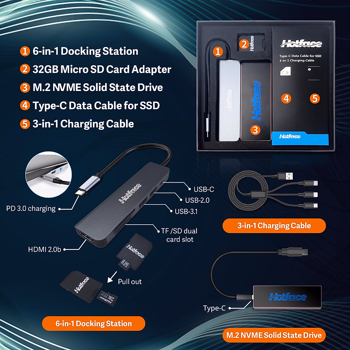 HP Victus 15.6'' FHD 144Hz Gaming Laptop, Intel Core i5-13420H, NVIDIA GeForce RTX 3050, 16GB RAM, 512GB SSD, Backlit Keyboard, Wi-Fi 6, HD Camera, Win 11 Pro, Blue, 128GB Hotface Extension Set