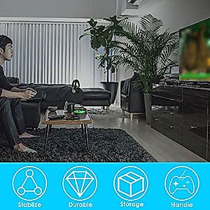 Ruiqas Headphone Storage Display Stand for Ring-Fit Headphone Compatible with Switch Pro/PS4/Xbox One Controller