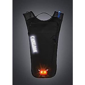CamelBak Rogue Light Bike Hydration Pack 70oz, Black/Silver