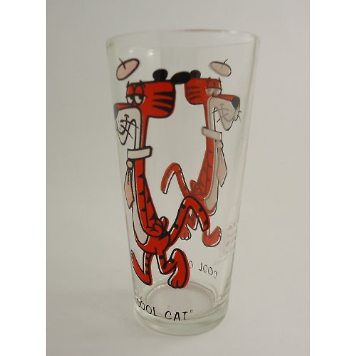 Pepsi Collector Series Glass, Cool Cat 1973