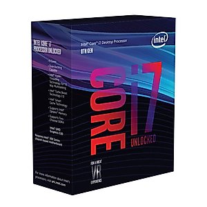 Intel Core I7-8700K I7 8700K 3.7 GHz Six-Core Twelve-Thread CPU Processor 12M 95W LGA 1151