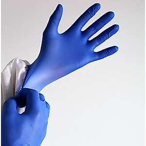 Inspire Nitrile Exam Gloves | THE ORIGINAL Quality Stretch Nitrile, Cobalt Blue | 4.5 Gloves Disposable Latex Free Medical EMT (Small (Pack of 1000), Case Of 1000)